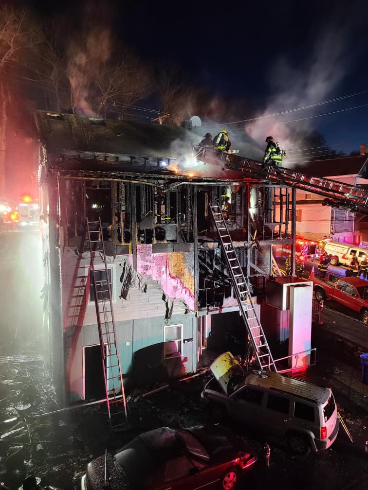 Maple Street Structure Fire – Echo Hose Hook & Ladder Co.1